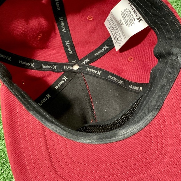Hurley | Accessories | Hurley Red Skater Snapback Hat See Pics | Poshmark